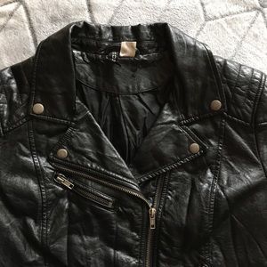 Divided | Jackets & Coats | Divided By Hm Faux Leather Jacket | Poshmark
